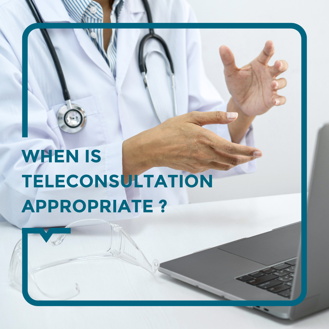 Teleconsultation: the right approach for certain types of medical ...